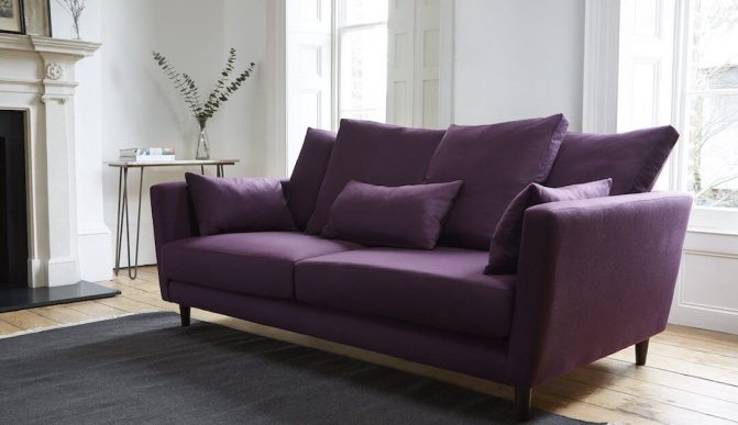 A Guide to Luxury Purple Sofa Ideas | Darlings of Chelsea