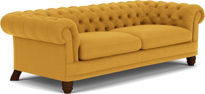 How to Decorate a Mustard Sofa | Darlings of Chelsea