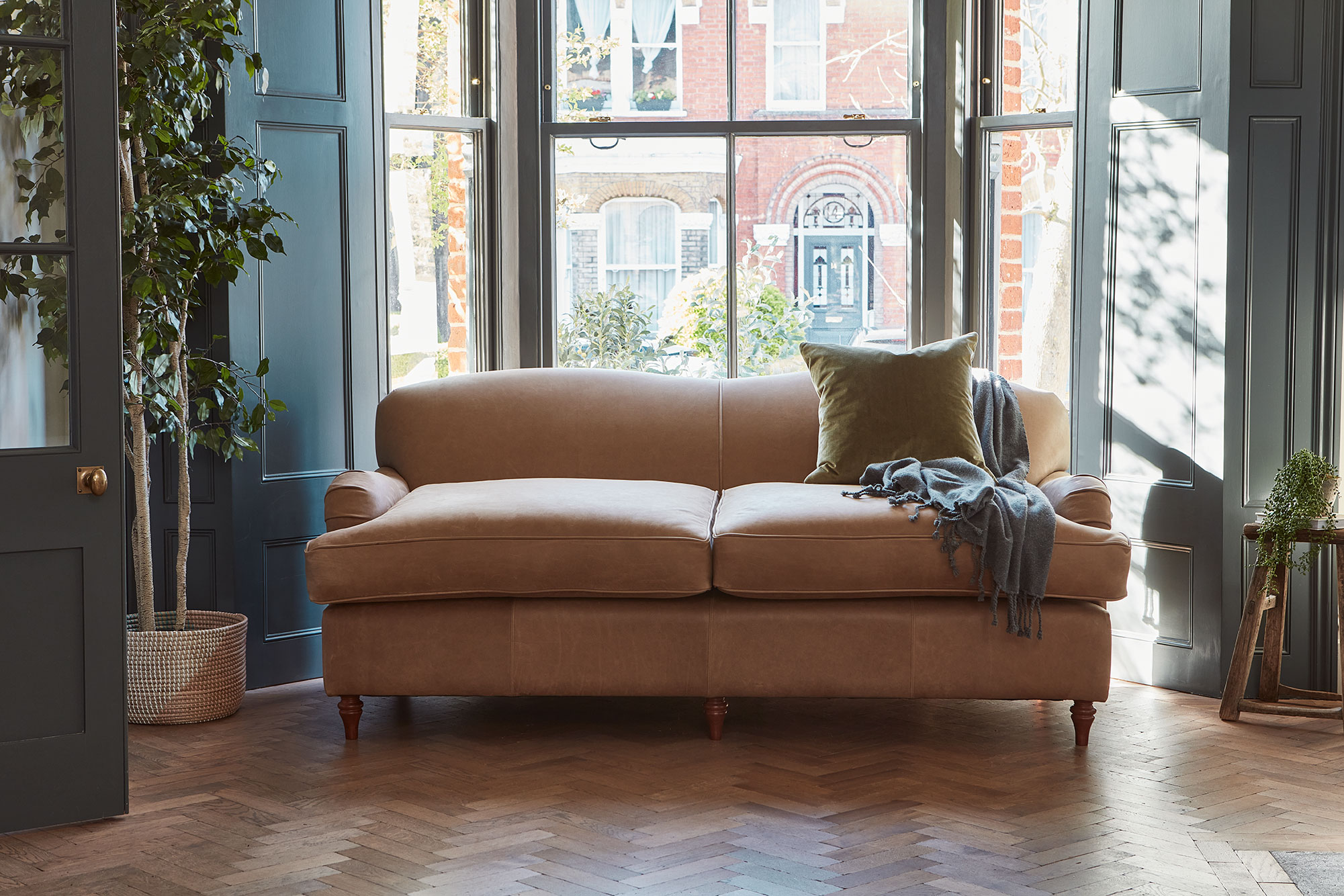 Step by Step Guide to Styling Your Leather Sofa | Darlings of Chelsea